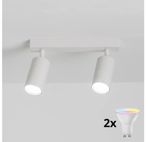 Brilagi - LED Stmívatelné bodové svítidlo SELE 2xGU10/6,5W/230V bílá