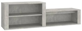 Botník betonově šedý 150 x 35 x 45 cm kompozitní dřevo - Default Title