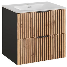 Koupelnová skříňka s umyvadlem XILO U60/2 | 60 cm