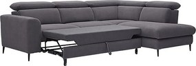 Casarredo - Komfort nábytek Rohová sedací souprava MALGOLO rozkládací s úložným prostorem, pravá, látky A1 | potah: lena 23