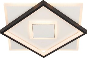XXXLutz STROPNÍ LED SVÍTIDLO, 35/35/6 cm Novel - Stropní svítidla - 003765002301