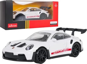 Model auta Porsche 911 GT3 RS 1:43 RASTAR bílé