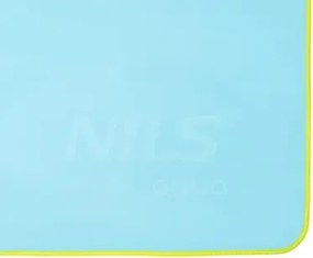NILS aqua NAR11 Ručník z mikrovlákna světle modrý/zelený