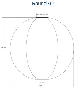SOLÁRNÍ LAMPÁŠ ROUND 38,5X40 CM ZELENÁ