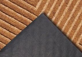 Hanse Home, Rohožka Geometric 105929 - na ven i na doma, 45x75, béžová, chodba / předsíň