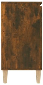 Příborník Helston - 103,5x35x70 cm | kouřový dub
