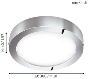Eglo 98559 - LED RGB Stmívatelné stropní svítidlo FUEVA-C LED/21W/230V