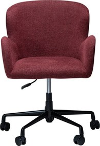 Vínová kancelářská židle Glam – DAN-FORM Denmark