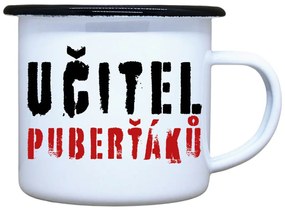 Super plecháček Plecháček s potiskem Učitel puberťáků Objem: 460 ml