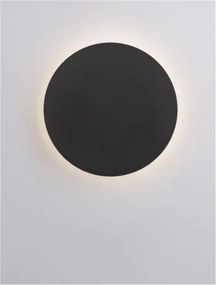 Nástěnné LED svítidlo NOVA LUCE CYRCLE 12W 3000K černé 9248154