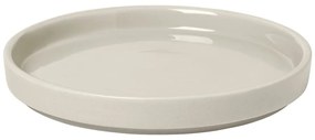 Bílý keramický talíř Blomus Pilar, ø 14 cm