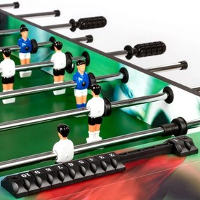 GamesPlanet® Stolní fotbálek Glasgow, 121x101x79 cm, potisk