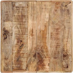 Bistro stolek 60 x 60 x 77 cm hrubé mangovníkové dřevo 321084
