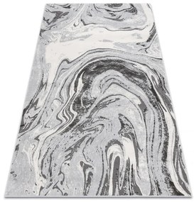 Koberec LIRA E1686 Abstrakce, strukturální, glamour - šedý