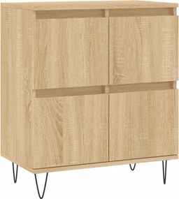 Příborníky 3 ks dub sonoma kompozitní dřevo 3190200