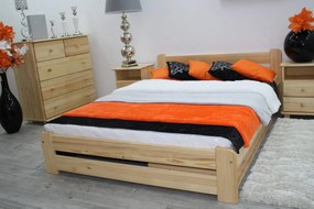 Maxi-drew Borovicová postel Eureka 120 x 200 cm