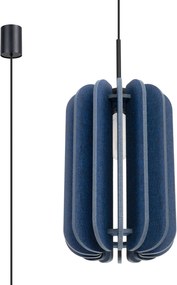 Sollux Lighting Závěsná lampa MULA 27 tmavě modrá