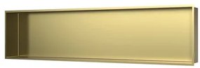 Vestavná polička SAT Aurum zlatá 121x28 cm SATAURN12128BG