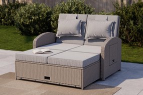 XXXLutz RELAXAČNÍ POHOVKA kov, plast, textil Ambia Garden - Online Only zahradní nábytek - 002913002001