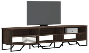 TV skříňka hnědý dub 180 x 34 x 41 cm kompozitní dřevo