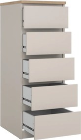 Krémová komoda 40x111x50 cm Naia – Tvilum