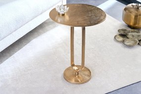 Odkládací stolek DEION Dekorhome Zlatá