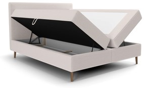 Manželská postel 160 cm Napoli Comfort (bílá) (s roštem, s úl. prostorem). 1082536