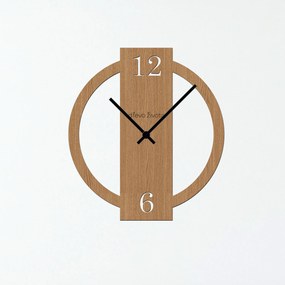 dřevo života Dřevěné nástěnné hodiny DESIGN Zvolte barvu dekoru: Horský dub, Zvolte velikost hodin (cm): 50x50
