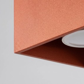 Sollux Lighting Stropní svítidlo QUAD 1 okrově červené