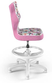 Entelo Dětská otočná židle k psacímu stolu MOTÝLI Zvolte rozměr: dítě 119 - 142 cm (výška stolu 68 - 81 cm)