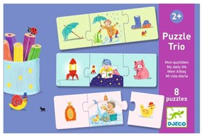 DJECO Trio puzzle Můj den