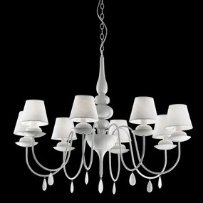 Lustr BLANCHE SP8 - 035574 - Ideal Lux