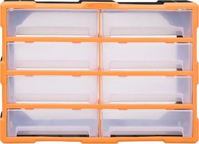 Organizér s 8 velkými zásuvkami 52 x 16 x 37 cm 149599