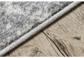 koberec MATEO 8035/644 Moderní palmové listy strukturální šedá velikost 280x370 cm | krásné koberce cz