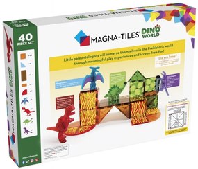 Magna-Tiles® Magnetická stavebnice Magna-Tiles Dino 40ks