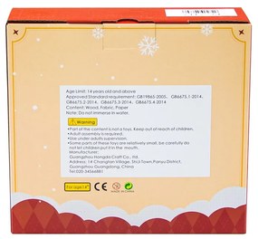 2Kids Toys 3D skládačka Zarážka na knihy Bílé Vánoce