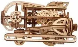 Ugears 3D dřevěné mechanické puzzle Steampunková ponorka / od 14 let /