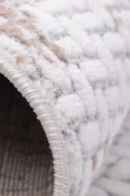 Koberec BUTIK 321 krémový / hnědý