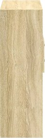 Skříň highboard dub sonoma 80 x 42,5 x 124 cm kompozitní dřevo 3281387