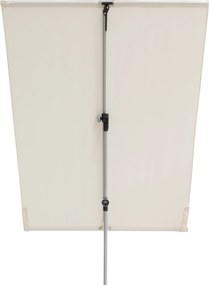 Doppler ACTIVE Balkónová clona 180 x 130 cm přírodní - naklápěcí slunečník - Rozbalené zboží (S280)