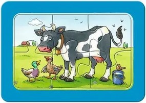 Ravensburger Zvířecí kamarádi / 3 x 6 dílků / od 2 let