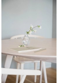 Kulatý jídelní stůl s deskou v dubovém dekoru 115x115 cm Yumi - Rowico