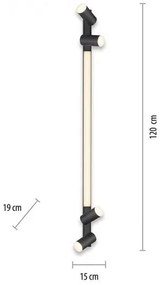 Paul Neuhaus 6121-13 - LED Stmívatelné bodové svítidlo 4xLED/4W/230V + LED/9W+DO