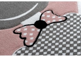 Dětský kusový koberec Ovečka růžový 160x220cm