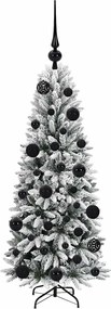 Umělý vánoční stromeček Bílá 120 cm PVC, plast, ocel a PE 3396022