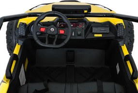 Elektrické autíčko Buggy TURBO 23 žluté