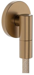 Hansgrohe FixFit Fine S - Nástěnné kolínko, kartáčovaný bronz 28882140