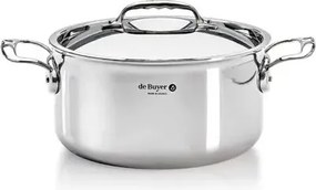De Buyer Affinity Hrnec s pokličkou 20 cm / 3 l / nerezová ocel