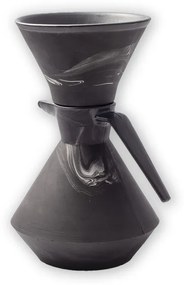 Fóbe CANO Ceramic Coffee Dripper — black stone edition