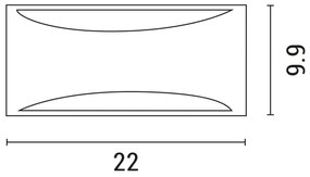Venkovní nástěnné svítidlo 1xE27/10W/230V IP54 černá
